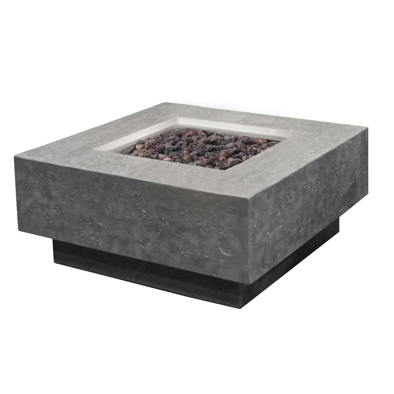 Manhattan Fire Pit Table - Light Gray | Elementi - Outdoor Direct