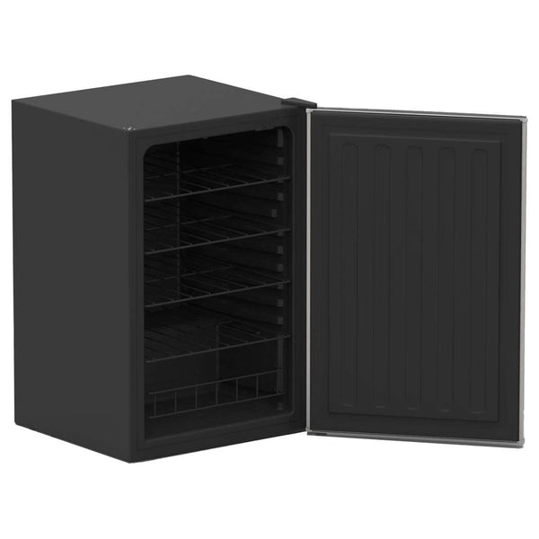 TrueFlame 22" 4.1c Deluxe Outdoor Approved Fridge with Upgraded SS Doo ...
